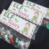 ELF Kisses Treat Bag Christmas Toppers Printable Christmas - Etsy