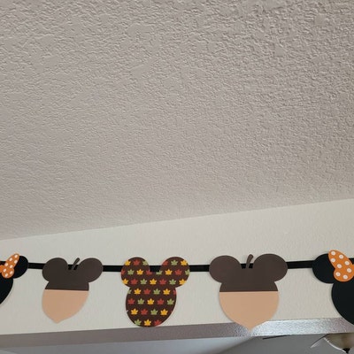 Disney Summer Banner Mickey and Minnie Banner Disney Summer Decoration ...