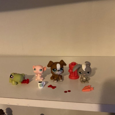 Littlest Pet Shop Rare Vintage LPS Collie Dogs Accessories Sets Lot YOU ...