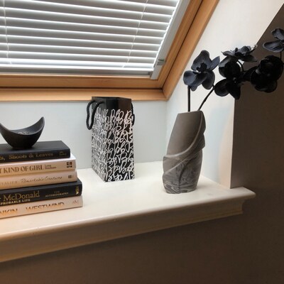 Black & Beige Stacked Books Decor Decorative Coffee Table - Etsy