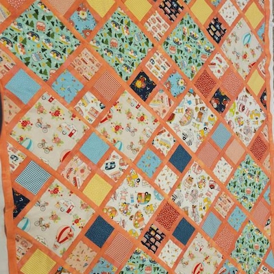 Grandma's Charmed Lattice Quilt Pattern - Etsy