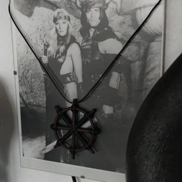 Conan the Barbarian Wheel of Pain Necklace - Etsy