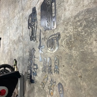 6" Angle Grinder Holder Rack DXF Files for Plasma Cut, Workshop, Garage ...