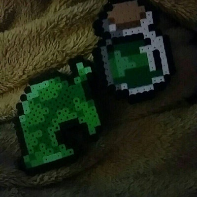 The Binding of Isaac Rebirth Inspired Kandi Perler Bead Sprite Design ...