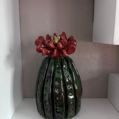 Toto the Torch Cactus Handformed Pottery Cactus Ceramic Cactus Home ...