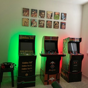 Retro Mortal Kombat II Arcade Character Select Screen Posters 12 5x7 ...