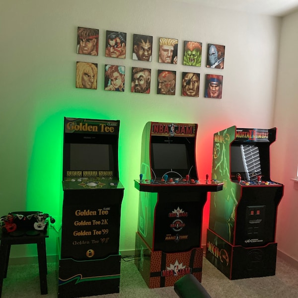 Retro Mortal Kombat II Arcade Character Select Screen Posters (12 5x7 ...