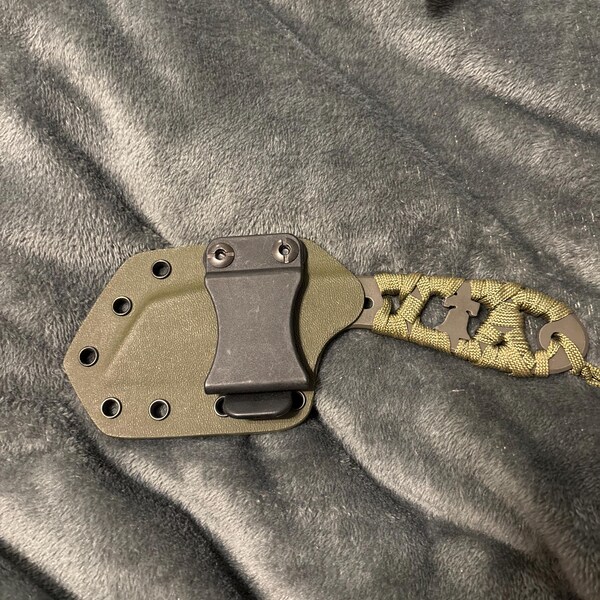 Handmade NPE "letter Opener" Gen. 2.0 Ghost G10, Purple/pink, Green and ...