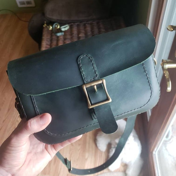 Leather Satchel Bag Pdf Pattern | Leather Bag Pattern | Satchel Bag ...