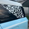 Leopard Cheetah Print Spots Rear Side Window Decals for 2021+ Ford ...
