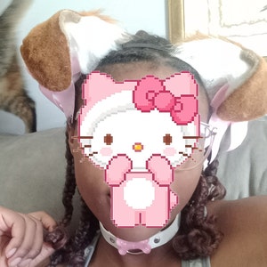 Green Pink Crow Head Pastel Kawaii Emo Goth Choker - Etsy