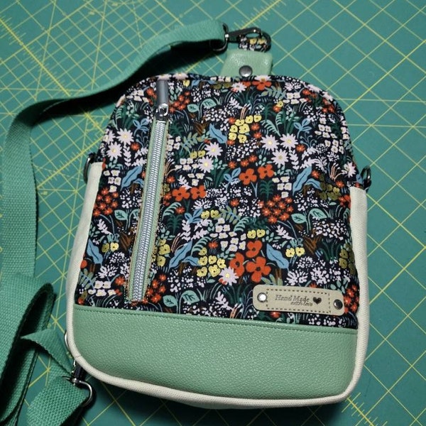 Pebble Sling Bag SEWING PATTERN. Convertible Backpack Pattern ...