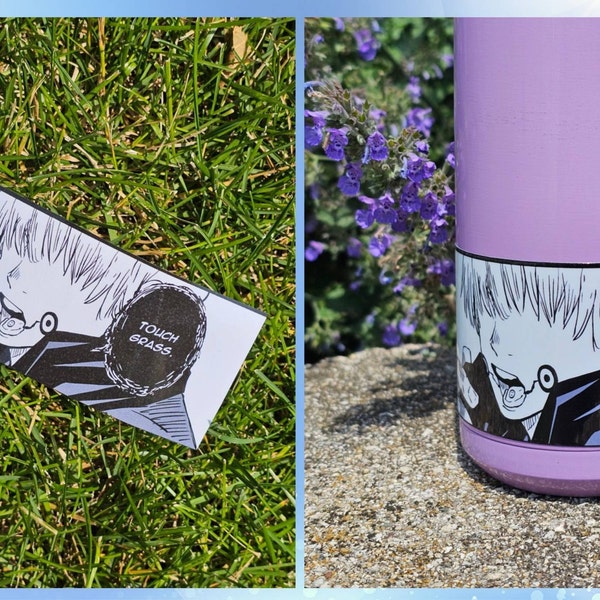 Inumaki Toge drink Water Meme Sticker Jujutsu Kaisen Anime Vinyl ...