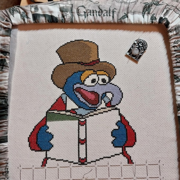 Christmas Carol Cross Stitch Pattern. Puppet, Dickens, Tiny Tim ...