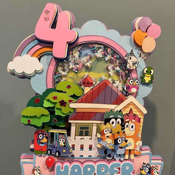 Shaker Cake Topper | Poke Mon Topper | Custom Topper | Birthday Topper ...