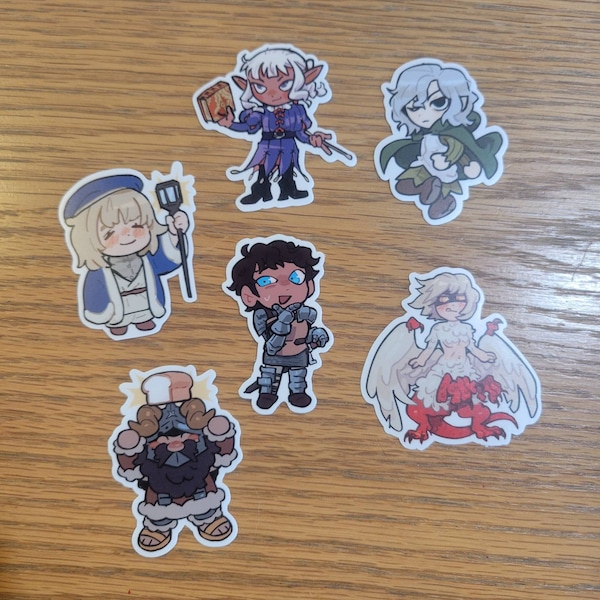 MORE Dungeon Meshi Stickers - Etsy