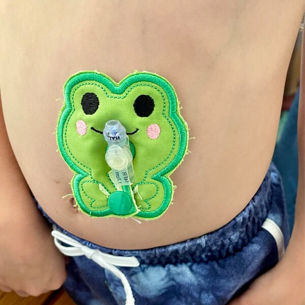 Avocado G-tube Pad Medical Pad/g-tube Cover G-tube Pad Tubie Pad ...