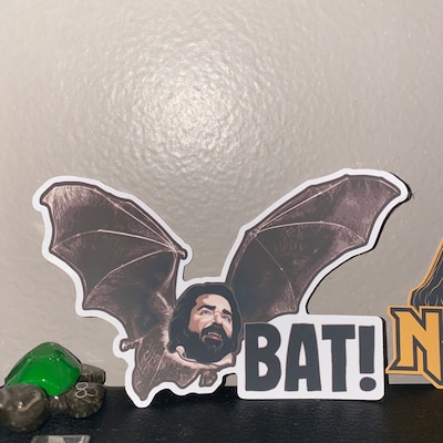 What We Do in the Shadows Vinyl Sticker or Magnet Laszlo bat - Etsy