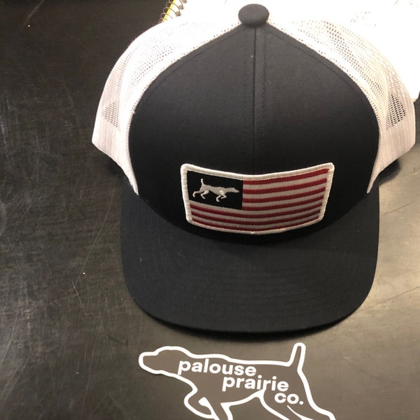 Red, White & Bird Dogs Hat | German Shorthair Pointer Hat | GSP Gift ...