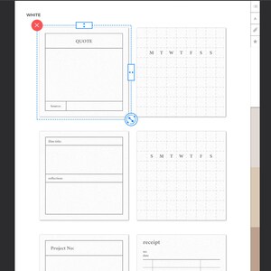 Basic Sticker Set 1 in 5 Colors Digital Planner Goodnotes Notability ...