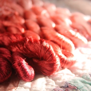 Chinese Silk Thread 5 Colors Natural Mulberry Silk Embroidery | Etsy