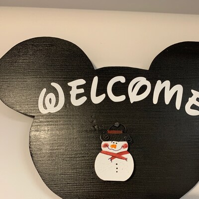Mickey Welcome - Etsy