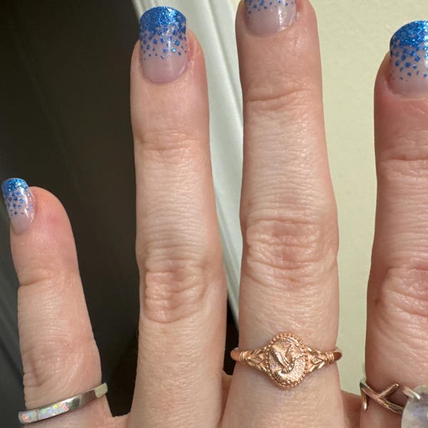 Hummingbird Ring, Gold Signet Pinky Ring for Womens, Jewelry Inspired ...