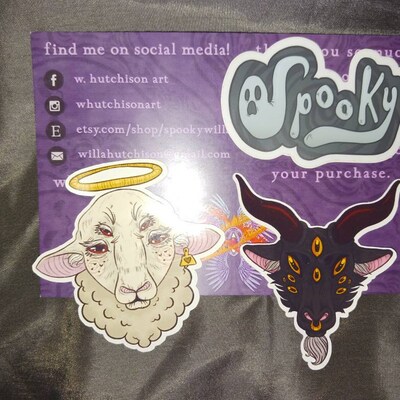 Celestial Worm on A String Vinyl Sticker - Etsy