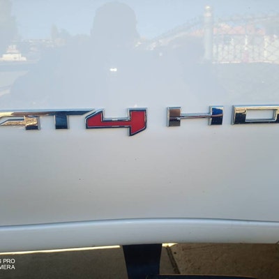 Sierra AT4 4 Badge Emblem Inlay DECALS Compatible With GMC Sierra - Etsy