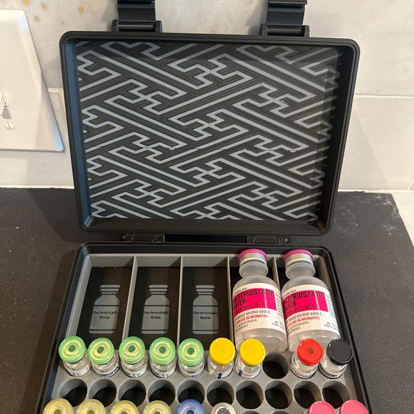 8ml Vial Case Storage PREMIUM Box - (holds up to 30 Vials) - Etsy