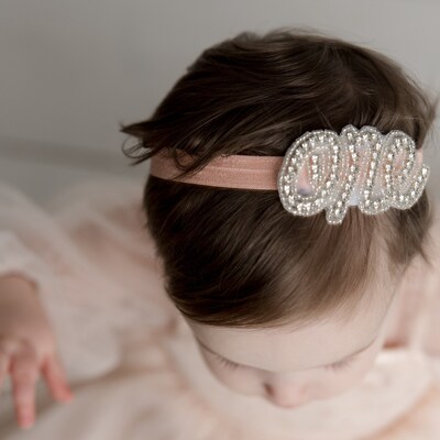 First Birthday Headband, First Birthday Outfit, 1st Birthday Headband ...