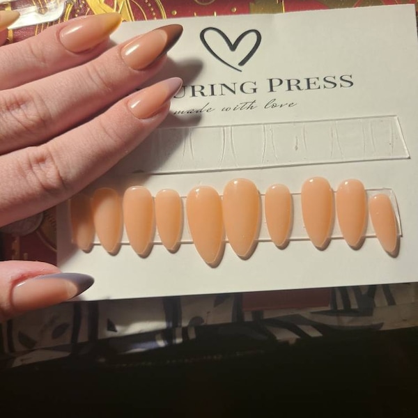 Fall Color French Tip | Brown French Tip | Purple French Tip Nails ...
