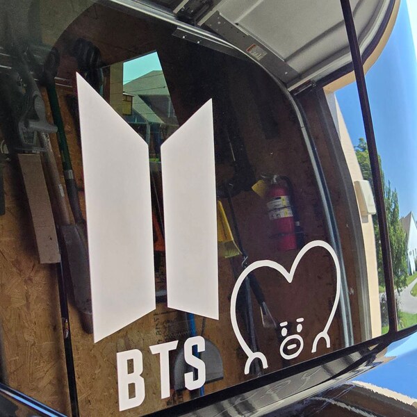 BT21 Cooky Car/window Decal - Etsy