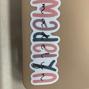 This is Probably Not Water Sticker Sarcasm Sticker Funny | Etsy