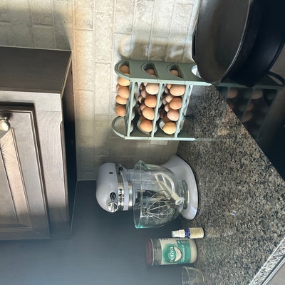 Stackable 12 Count Egg Holder Countertop Stackable Egg Tray Farm Fresh ...