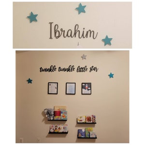 Letter Signs Cursive Wooden Names Script Name Sign - Etsy