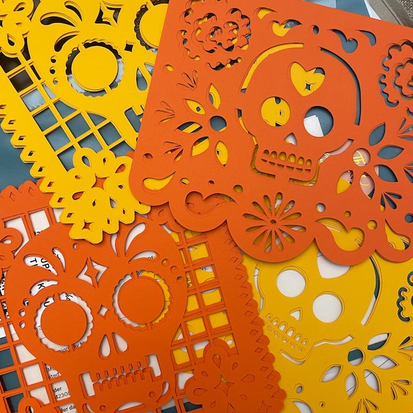 40th Birthday Custom Fiesta Party Papel Picado Banner, Party Decor ...