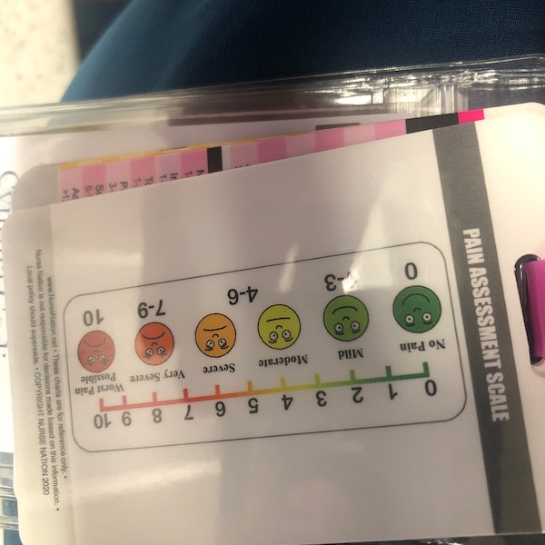 Nurse Nation 30 Vertical Badge Reference Cards Set - Nursing, Lab ...