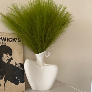 Set of Three: Minimalist Scandinavian Ceramic Vases in Elegant Matte ...