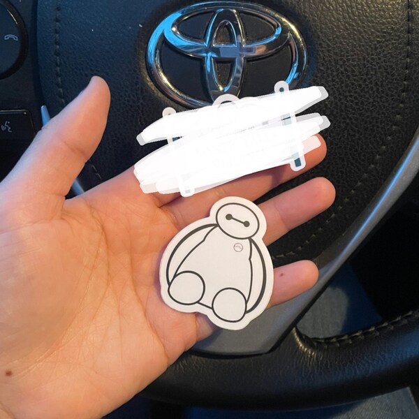 Baymax Sticker, Disney Stickers, Sticker for Laptop, Hydroflask Sticker ...