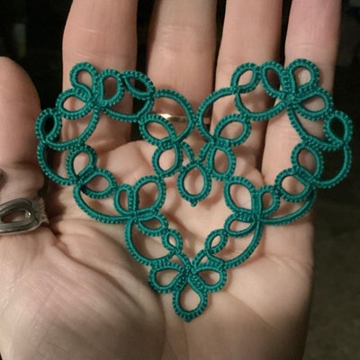 Tatting Pattern PDF Maple Leaf by Frivolite Con Sabor for - Etsy