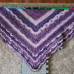 Victoria's German Shells Shawl Pattern / PDF Instant Download / Crochet ...