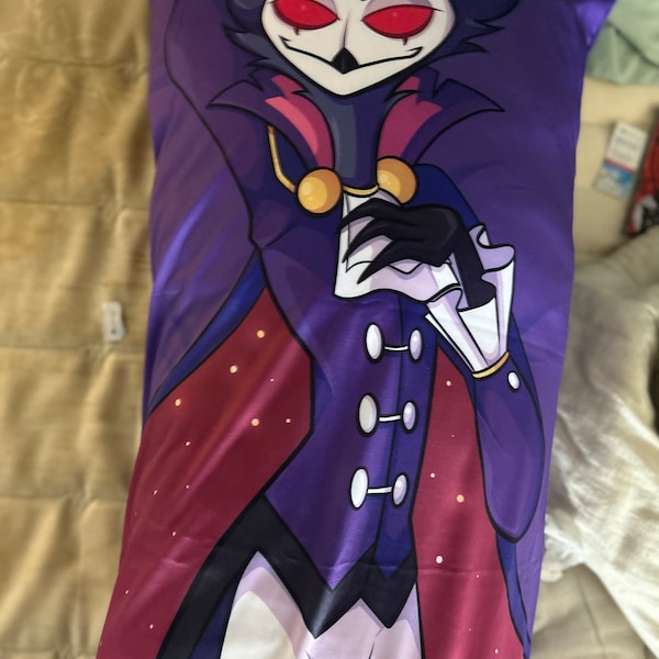 Helluva Boss Stolas Dakimakura Pillowcase | 50x150cm Two Way Tricot ...