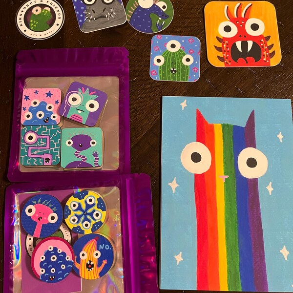 Mystery Monster Magnet Packs | Mystery Alien Magnet Packs | Gift Set ...