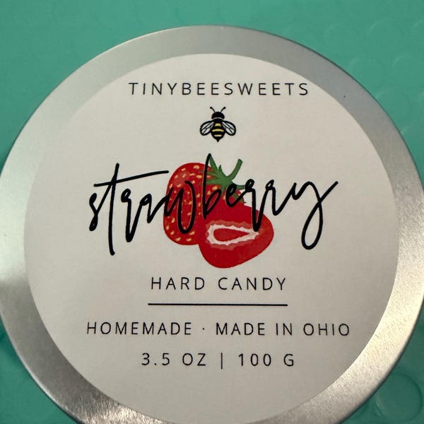 Peppermint Hard Candy Squares | Homemade Candy | Small Batch - Etsy