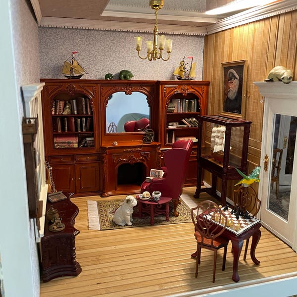 19th Century French Rococo Wall Unit Fireplace With Large Mirror 2 ...