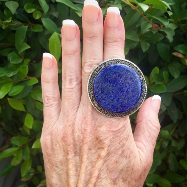 5 Big Waziri Vintage Style Spike Buttons DIY Findings Belly Dancing ...