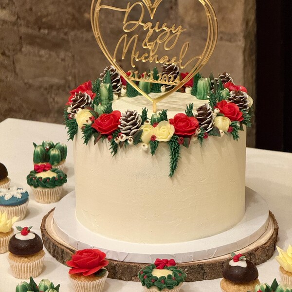 Happy 30th Birthday Cake Topper, Happy Birthday Cake Topper, Custom ...