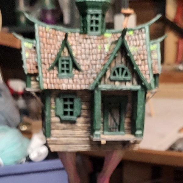 Dnd Baba Yaga Hut Witch Cottage Curse of Strahd Shadow Fey Tabletop ...