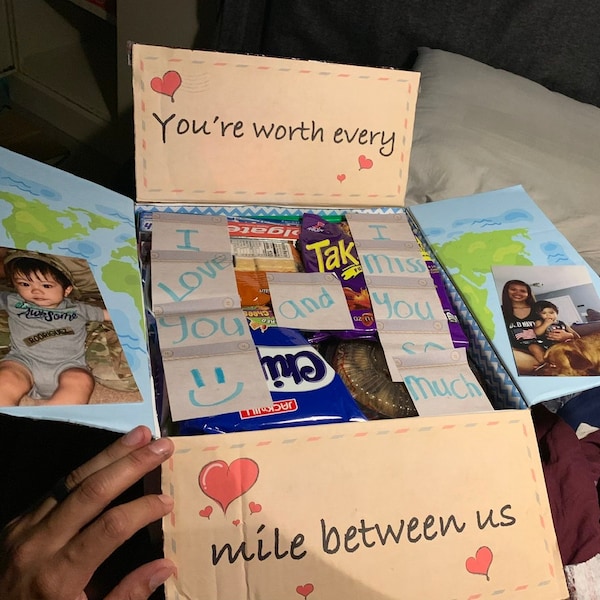 Long Distance Care Package for Boyfriend / Overseas Deployment Survival ...